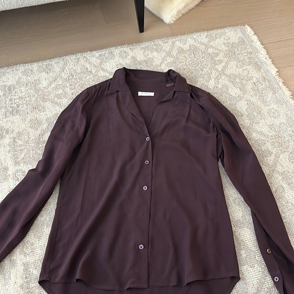 Equipment | Tops | Classic Equipment Blouse In A Fun Color | Poshmark
